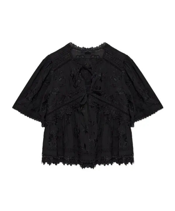 ALLSAINTS Short-sleeved Shirt - Black