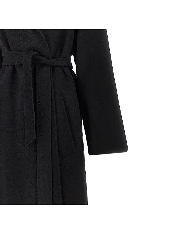 Max Mara Belted Wrap Single-breasted Coat
