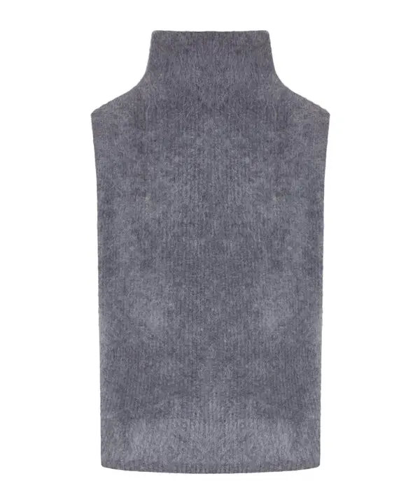 LISA YANG Turtleneck Vest Sweater