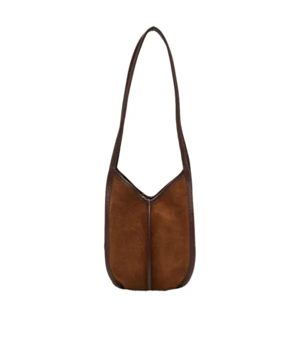 Hereu Calella Suede Shoulder Bag