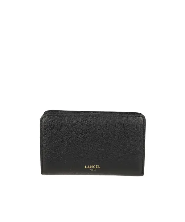 LANCEL Zippered Card Holder - Black