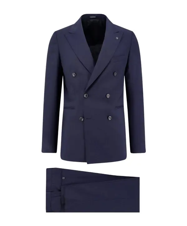Tagliatore Wool Suit - Navy