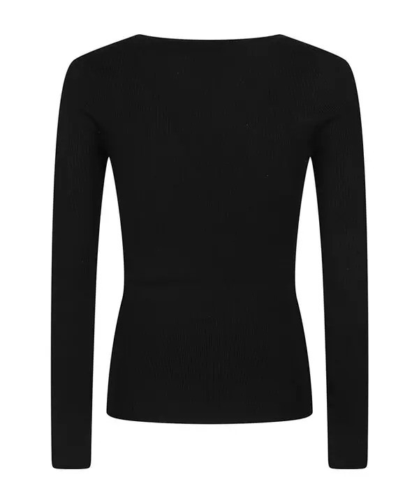 P.a.r.o.s.h Long U Neck Long Sleeve Sweater