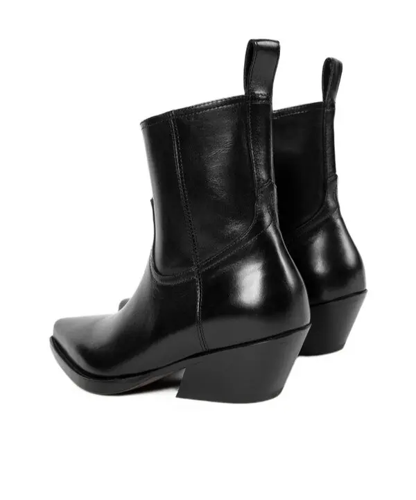 ANN DEMEULEMEESTER Imme Pointed-toe Ankle Boots