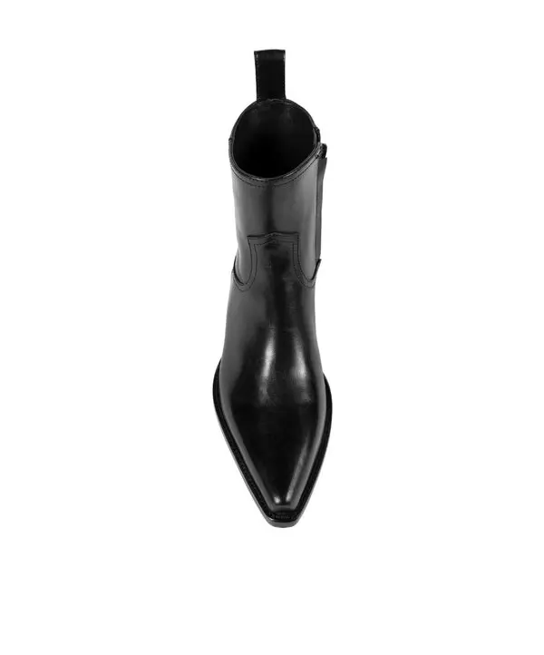 ANN DEMEULEMEESTER Imme Pointed-toe Ankle Boots