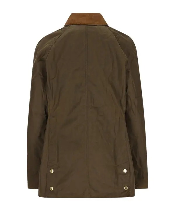 Barbour Cord Collar Utility Jacket - Brown