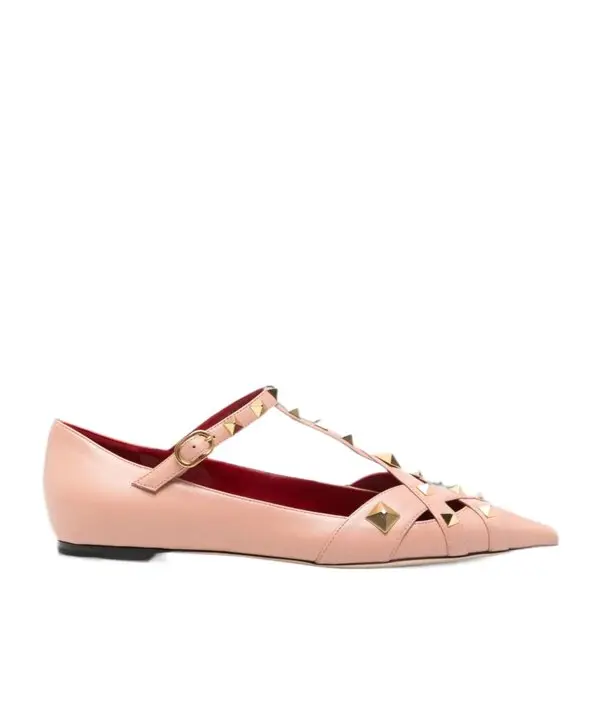 Valentino Garavani Pointed-toe Ballet Flats