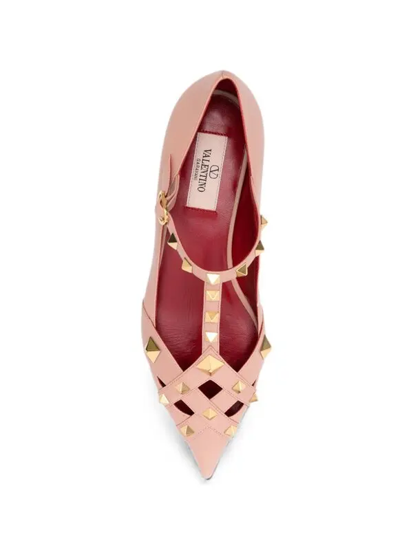 Valentino Garavani Pointed-toe Ballet Flats