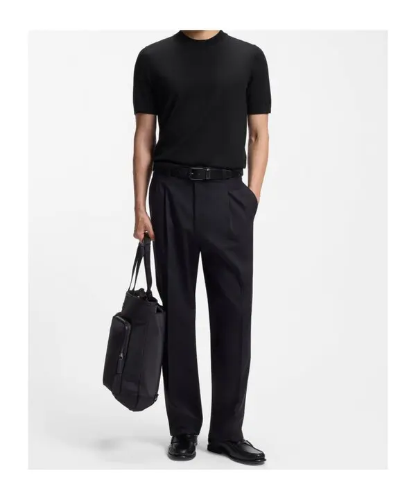 Hugo Boss H-umauro Short-sleeve Knitted Top
