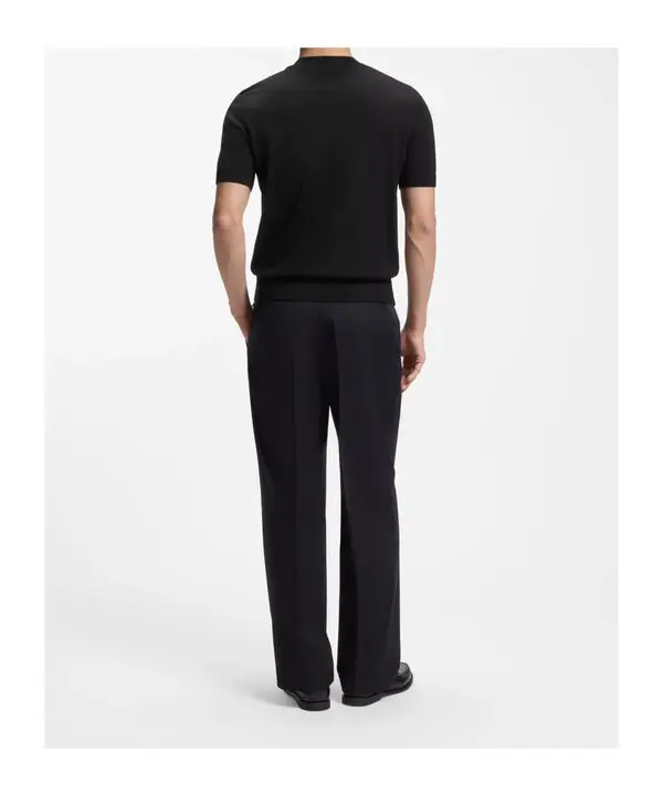 Hugo Boss H-umauro Short-sleeve Knitted Top