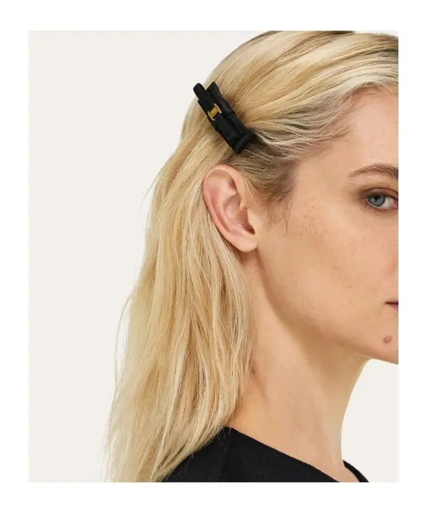 FERRAGAMO Mini Ribbon Hair Clip