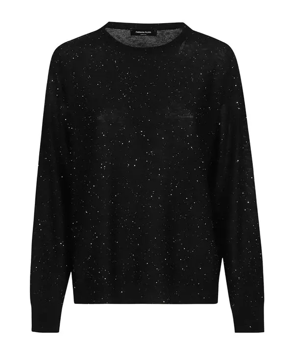 Fabiana Filippi Crew-neck Sweater - Black
