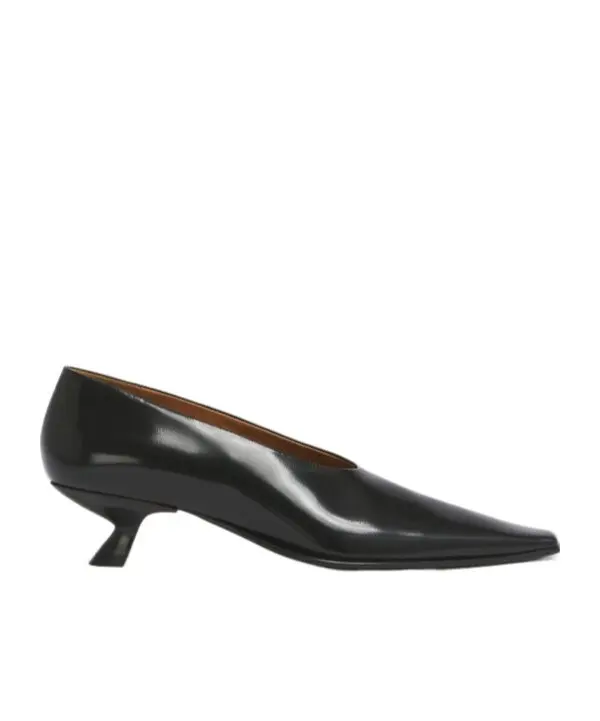 Marni Cindi Square-toe Pumps - Black