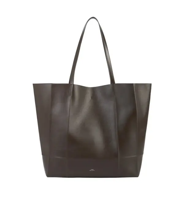 TOTEME Roam Leather Tote - Brown