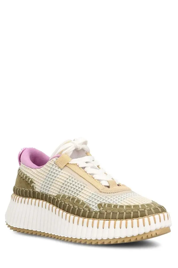 Chloé Nama Lace-up Sneakers