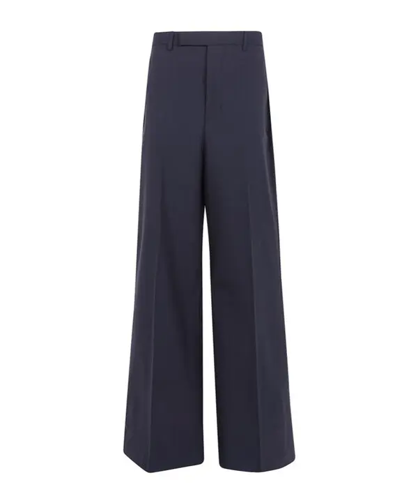 Rick Owens Casual Trousers With Belt Loops - Black