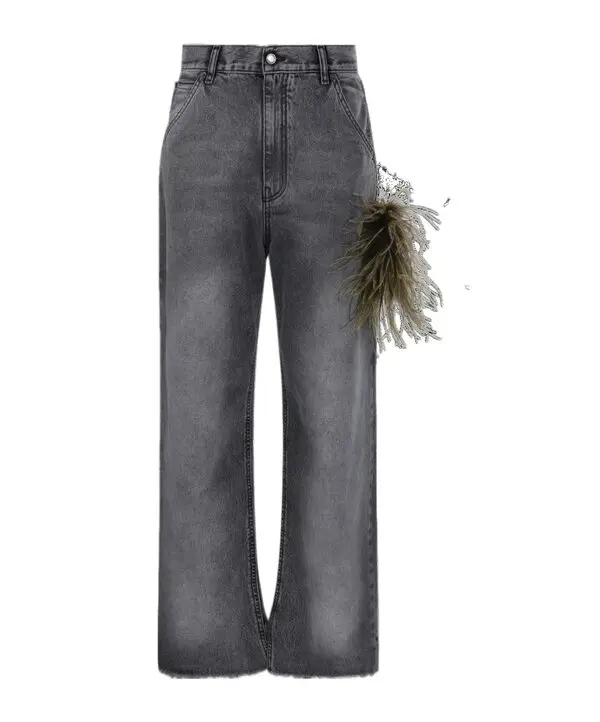 DARKPARK Belt Loop Jeans - Black