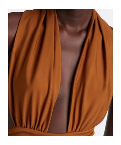 Christopher Esber Scarf Halterneck Jersey Top