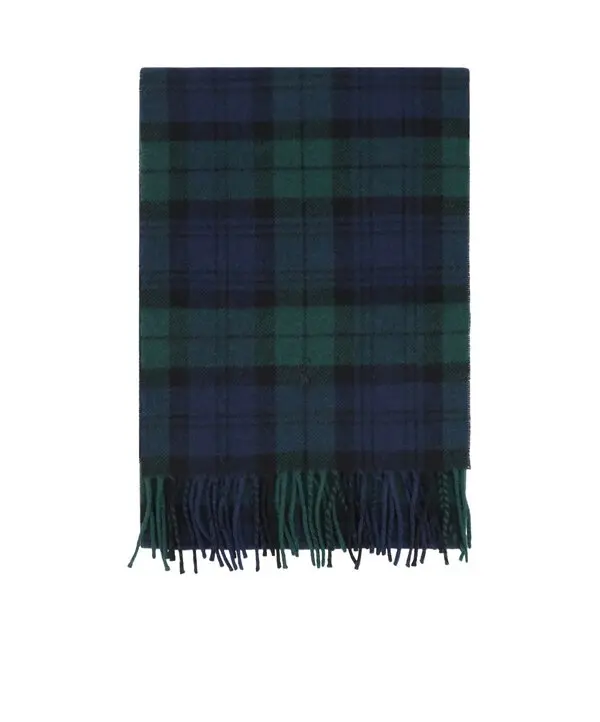 Polo Ralph Lauren Fringed Edge Checked Scarf