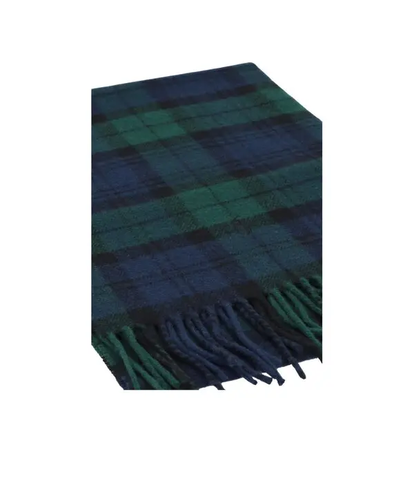 Polo Ralph Lauren Fringed Edge Checked Scarf