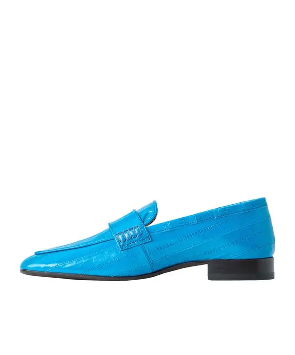 Dries Van Noten Croc-embossed Leather Loafers