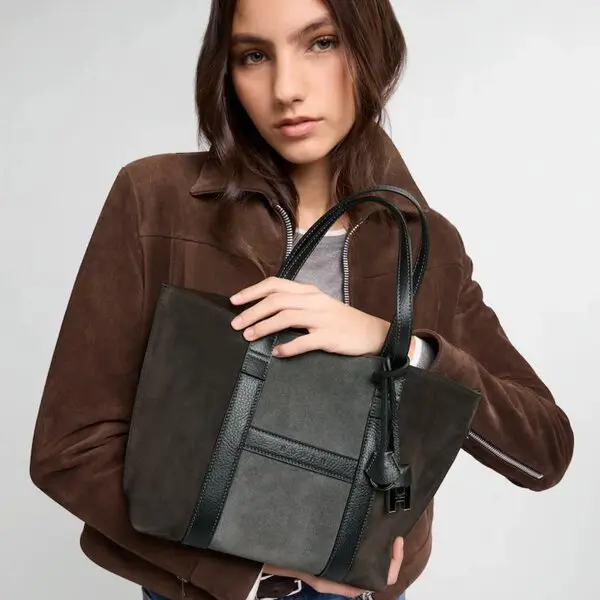 Hogan Script Shopping Bag Small
