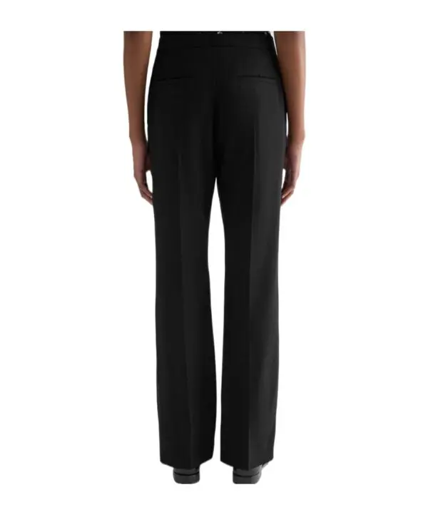 JIL SANDER Wool Sablé Tailored Trousers