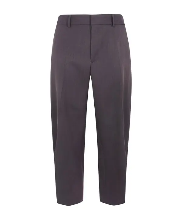 Studio Nicholson Casual Pants With Belt Loops - Brown