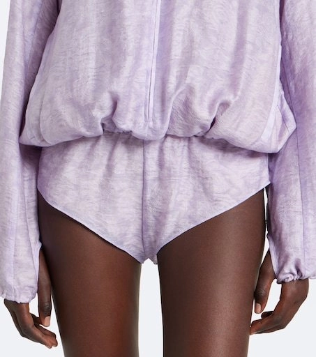 Christopher Esber Light Leak Jacquard Romper