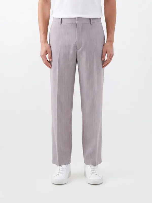 Studio Nicholson Fume Pleated Wide-leg Pants