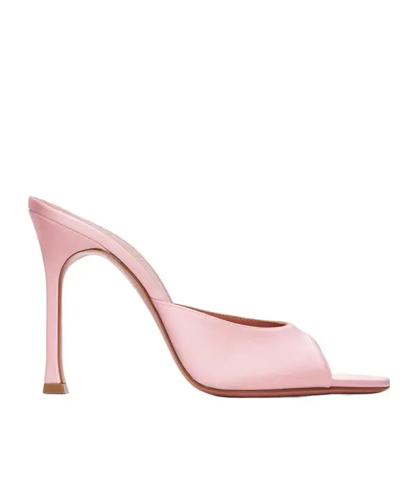Amina Muaddi Alexa 105 High-heeled Sandals - Light Pink