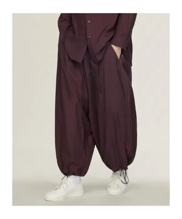 Y3 Gradient 3-stripes Nylon Wide Pants