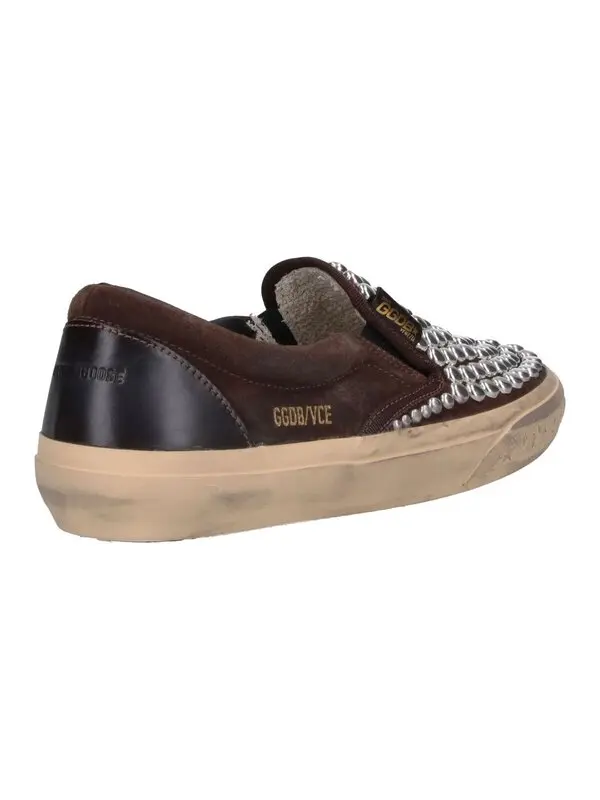 GOLDEN GOOSE Embellished Slip-on Sneakers
