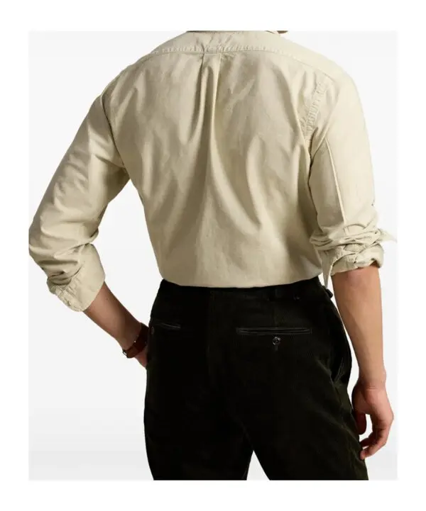 Polo Ralph Lauren Garment-dyed Oxford Shirt - Nude