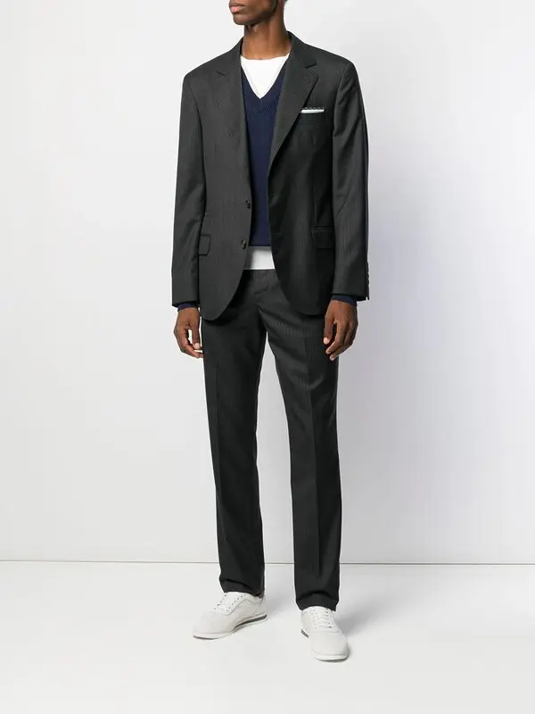 Brunello Cucinelli Striped Pattern Blazer