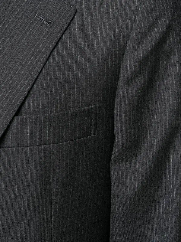Brunello Cucinelli Striped Pattern Blazer