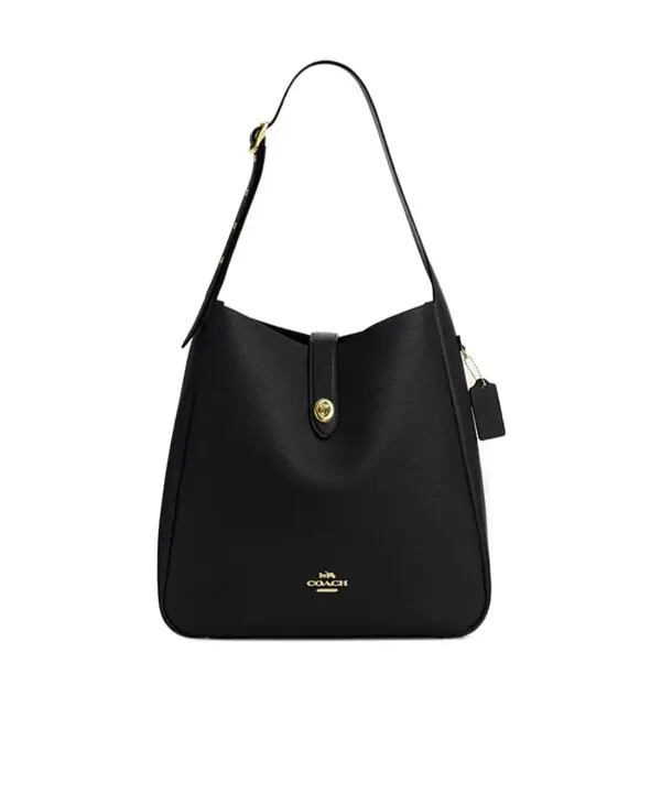 COACH Hadley Large Shoulder Bag - Black