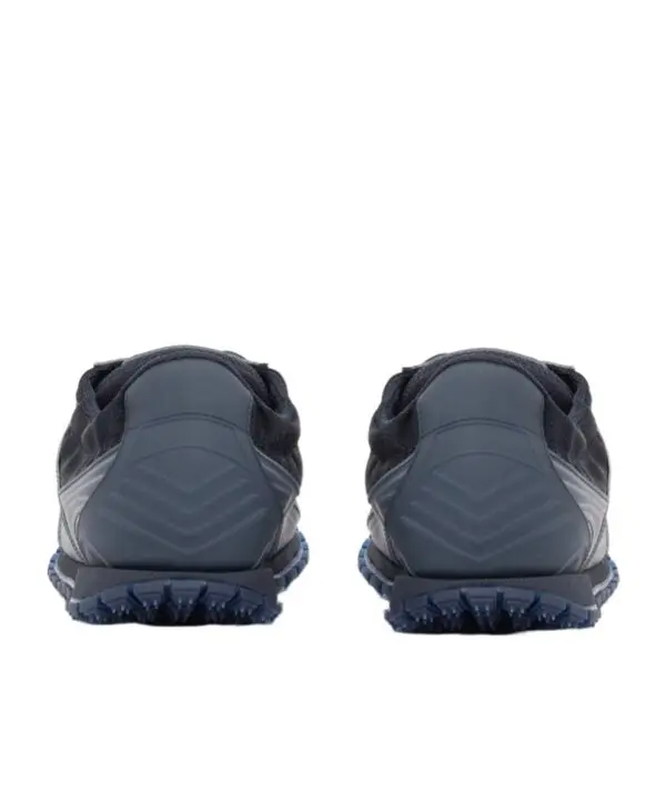 Emporio Armani Ripstop And Mesh Sneakers With Textured Rubber Sole