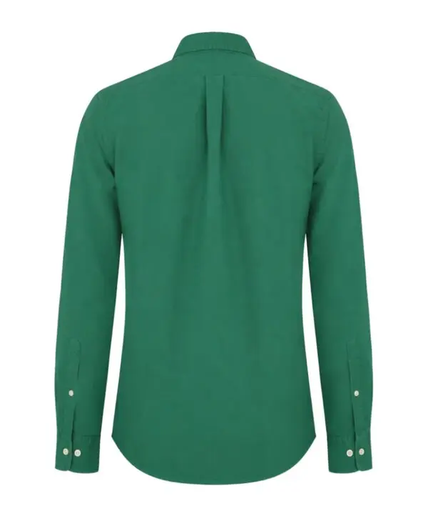 Polo Ralph Lauren Slim-fit Garment-dyed Shirt - Green