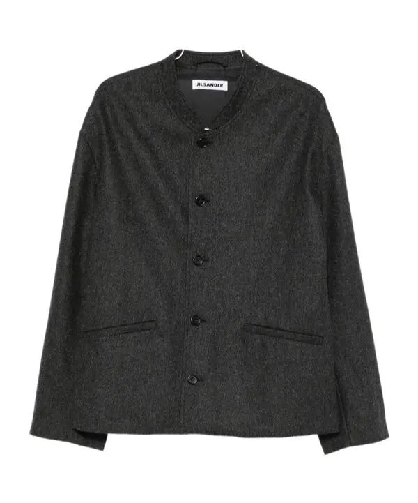 JIL SANDER Long-sleeve Jacket - Black