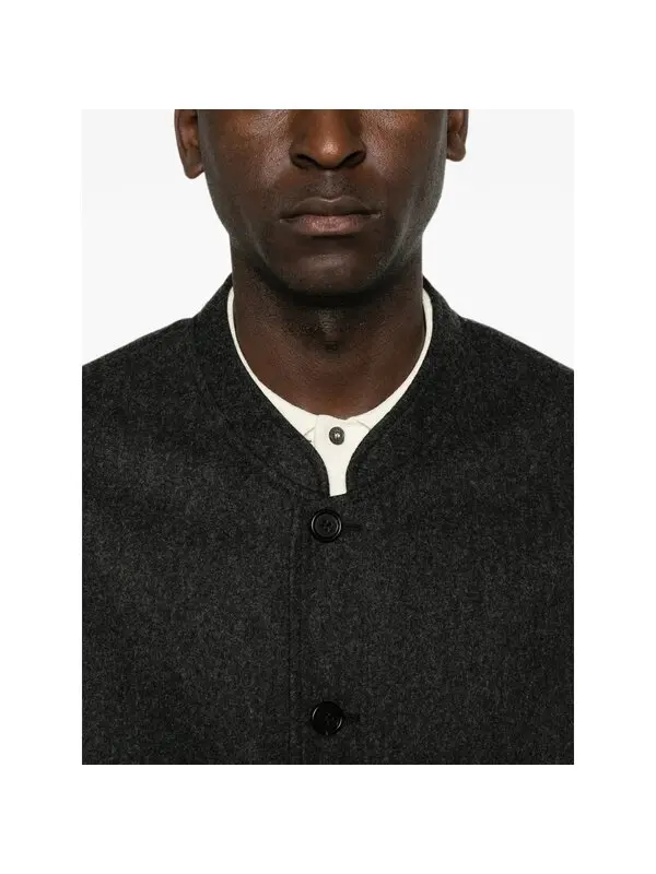 JIL SANDER Band-collar Single-breasted Jacket