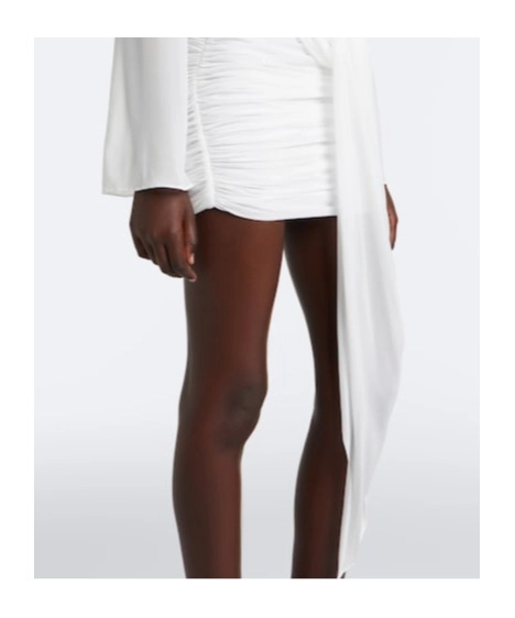 Christopher Esber Ripple Draped Asymmetric Minidress