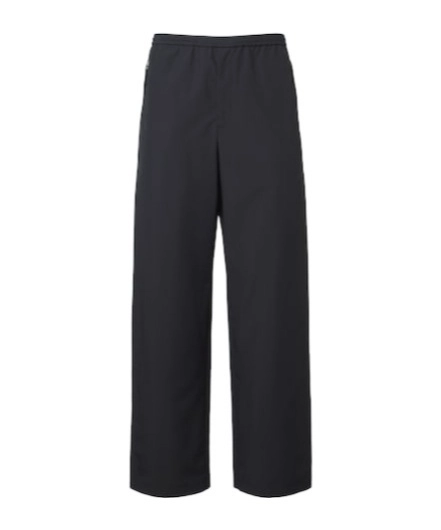 JIL SANDER Technical Wide-leg Pants - Black