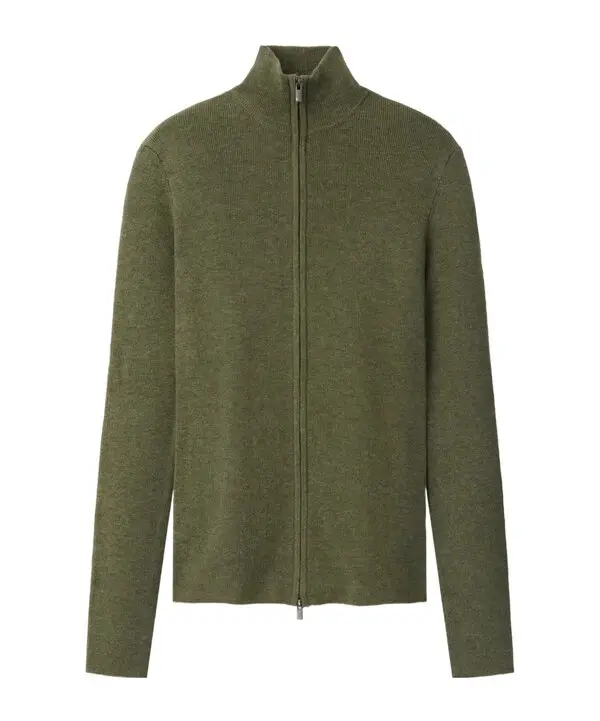 Fear Of God Long-sleeved Knit Cardigan - Moss