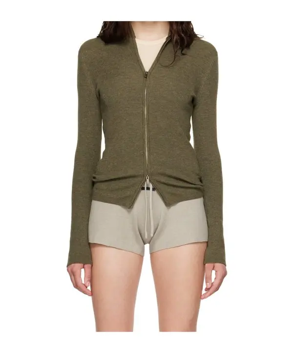 Fear Of God Long-sleeved Knit Zip-up Cardigan