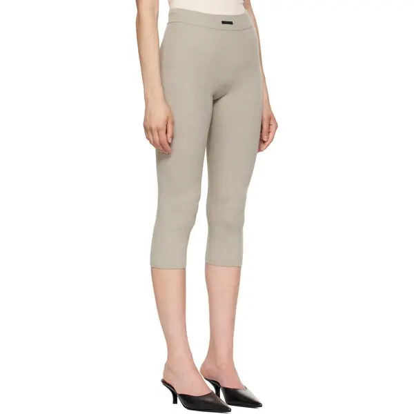 Fear Of God Ribbed Knit Cropped Leggings