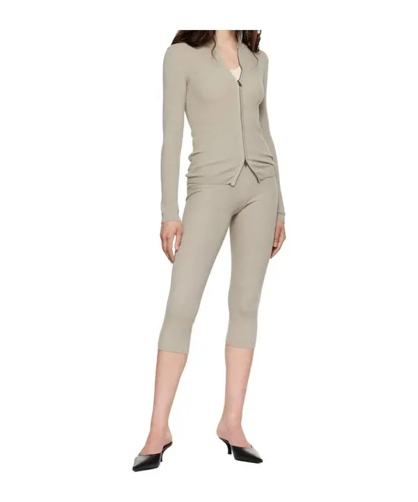 Fear Of God Ribbed Knit Cropped Leggings