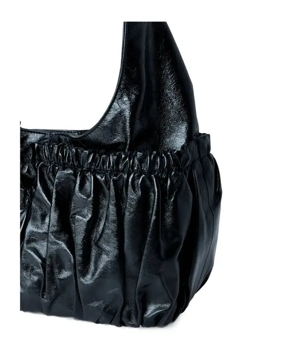 Marni Gathered Leather Tote