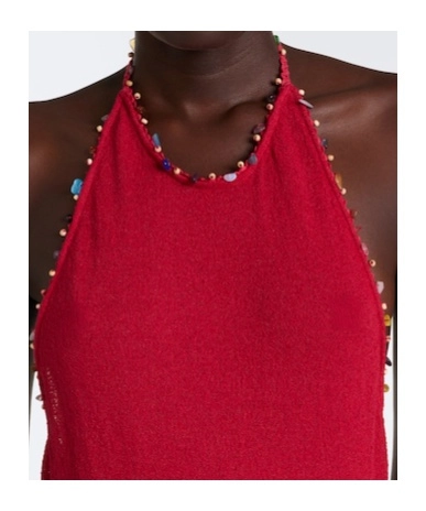 Christopher Esber Embellished Cotton-blend Maxi Gown