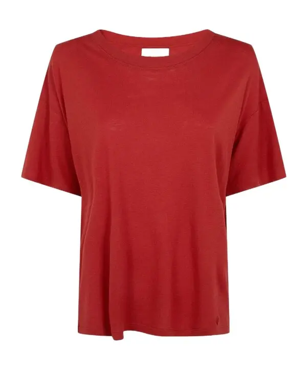 Loulou De Saison Ezra Classic Fit T-shirt - Red